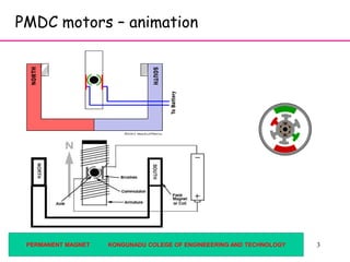 Pmdc motors | PDF