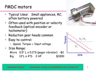 Pmdc motors | PDF