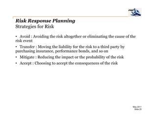 Pm deep dive risk management | PDF