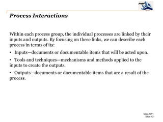 Pm deep dive the processes | PDF