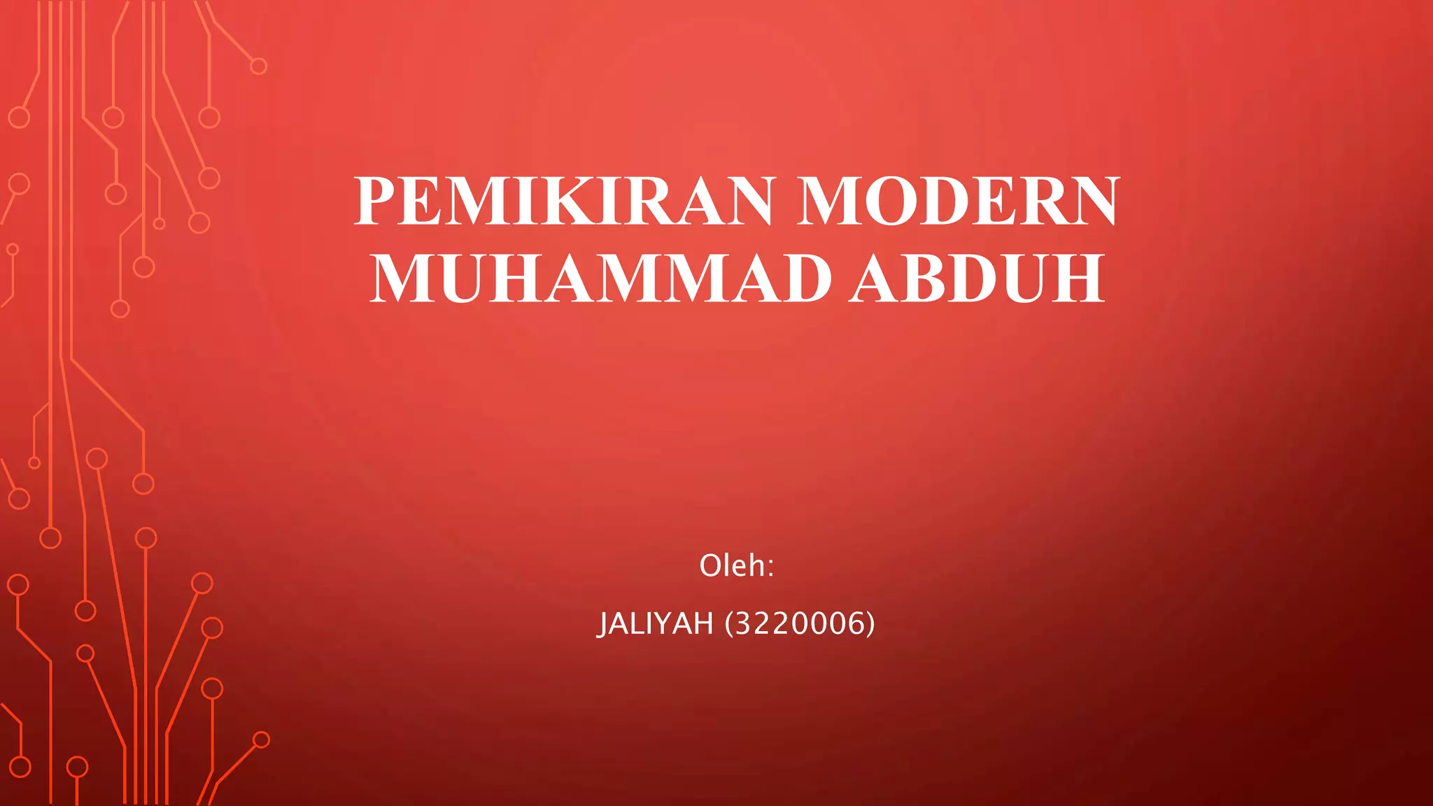 PMDI _ Pemikiran M.Abduh.pptx