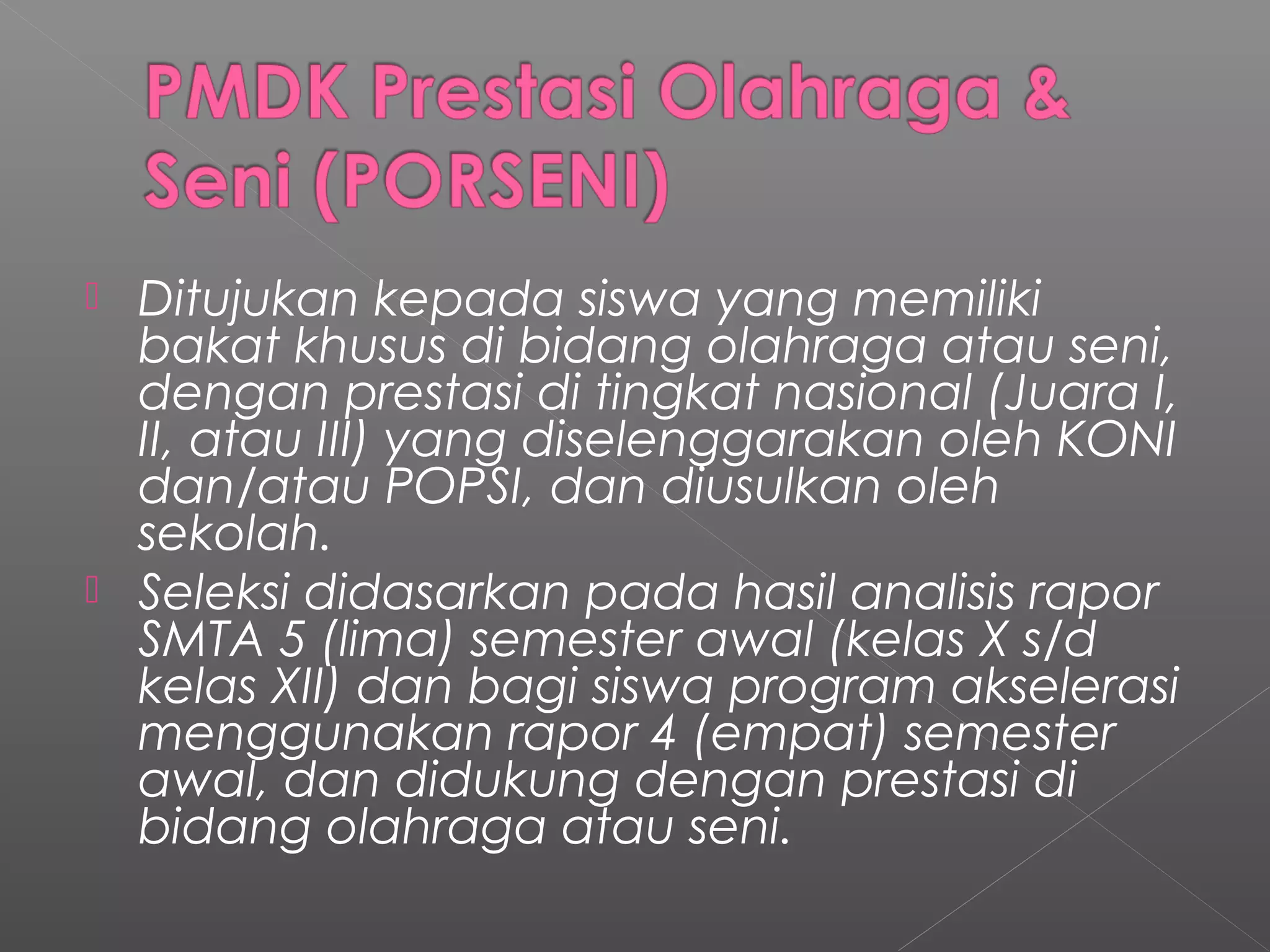 Pmdk program diploma uns | PPT