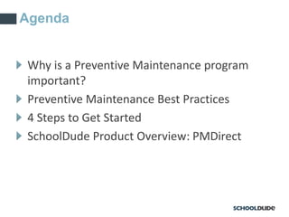 How to set up a Preventive Maintenance Program | PPT