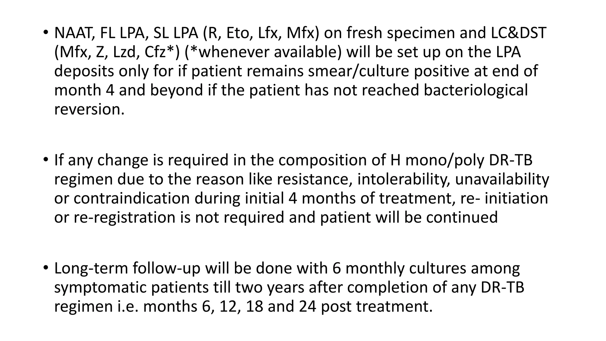PMDT Guidelines and management strategies | PPTX