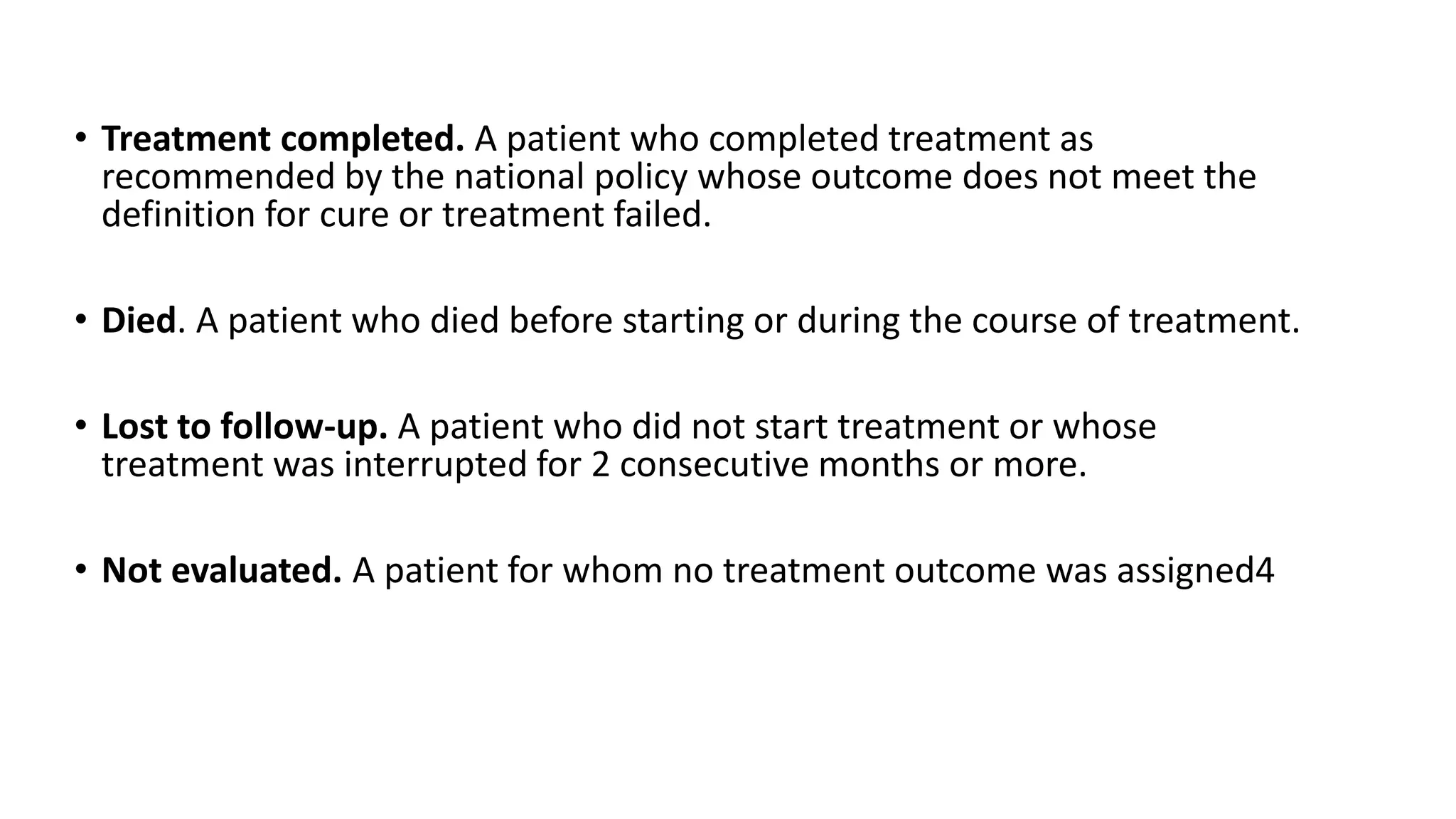 PMDT Guidelines and management strategies | PPTX