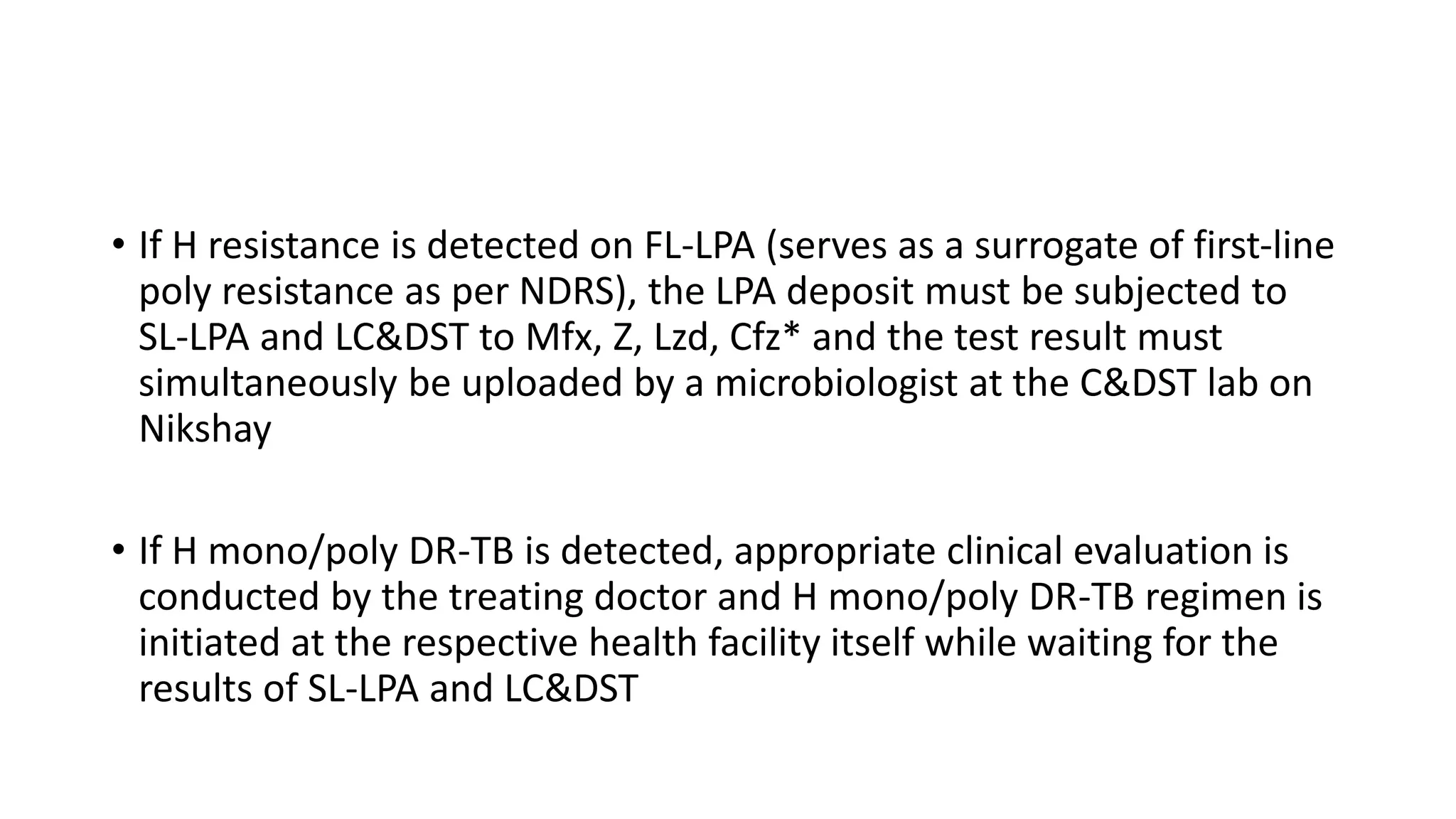 PMDT Guidelines and management strategies | PPTX