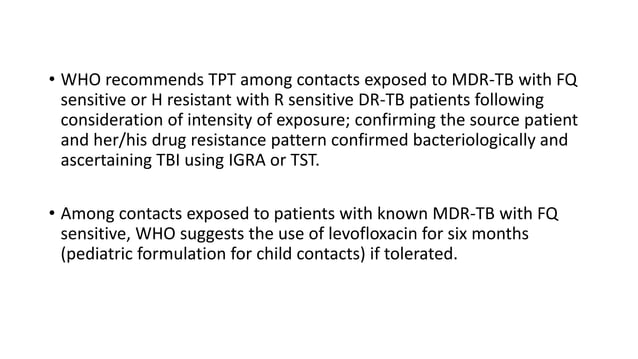 PMDT Guidelines and management strategies | PPTX