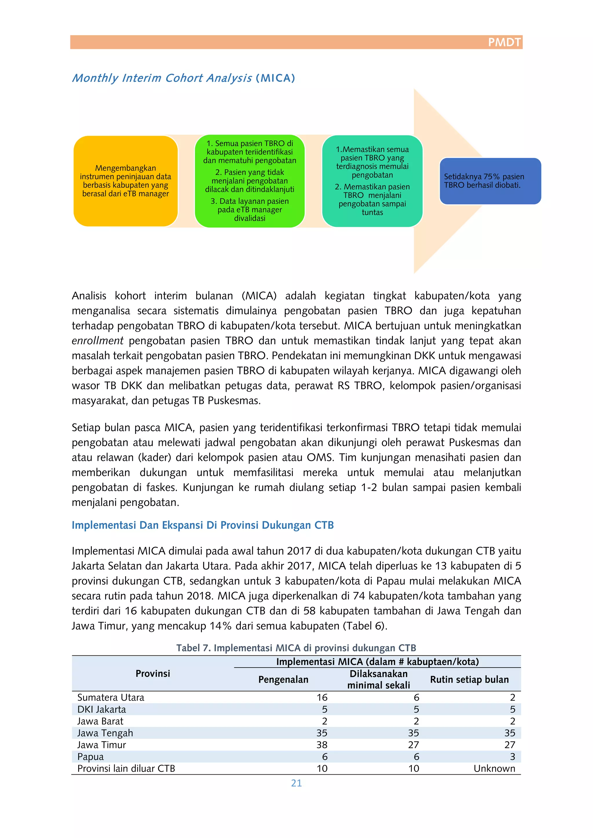 Pmdt laporan teknis ctb | PDF