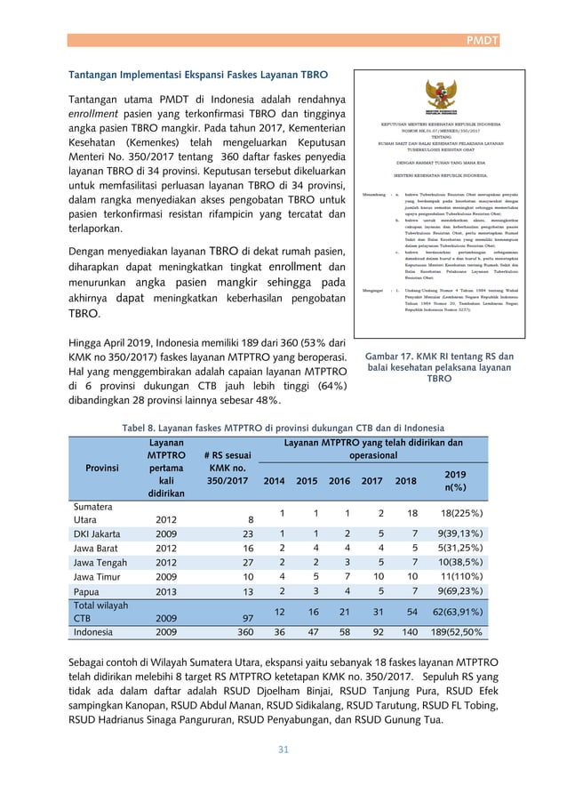 Pmdt laporan teknis ctb | PDF