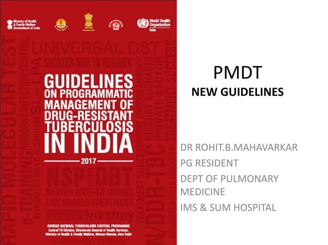 Pmdt guidelines | PPTX | Lung and Respiratory Health | Diseases and ...