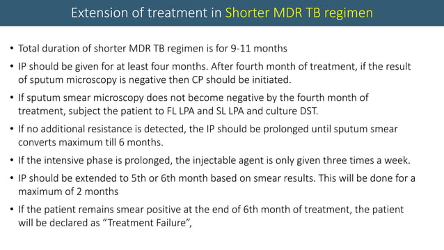 PMDT Guidelines 2019.pptx | Infectious Diseases | Diseases and Conditions