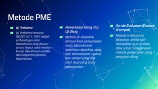 Penjaminan Mutu Eksternal Penjaminan Mutu Laboratorium Kesehatan | PPTX