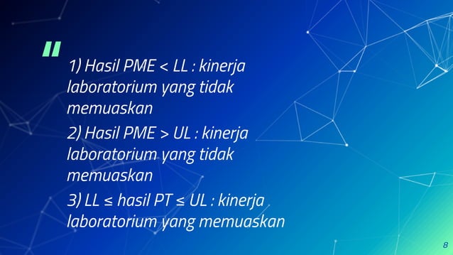 Penjaminan Mutu Eksternal Penjaminan Mutu Laboratorium Kesehatan | PPTX