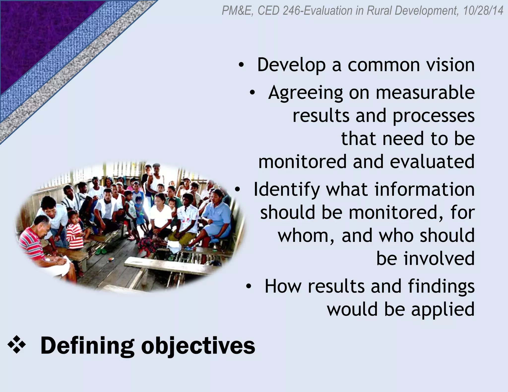 Participatory Monitoring and Evaluation | PDF