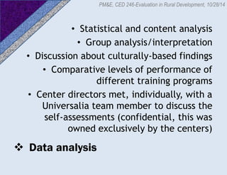 Participatory Monitoring and Evaluation | PDF