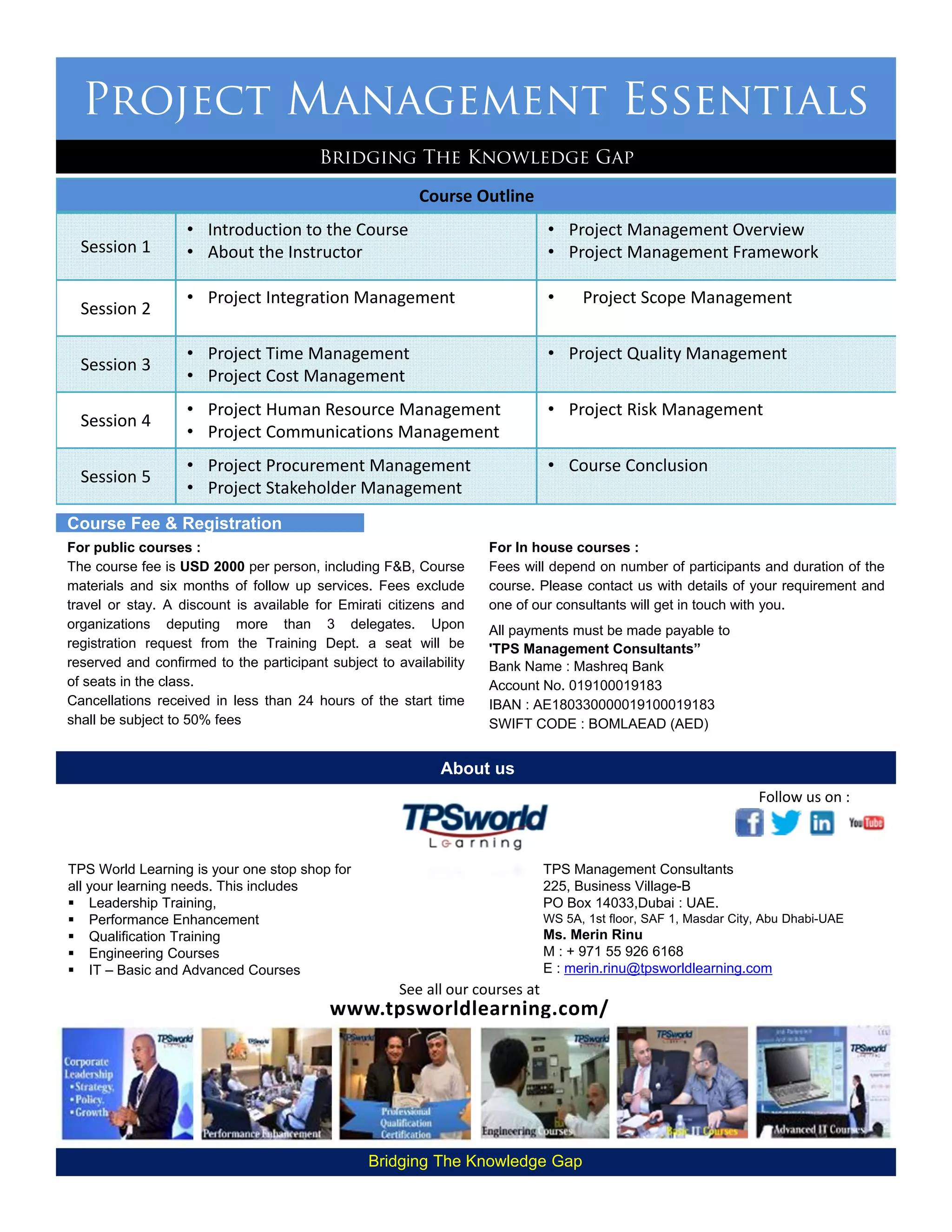 Project Management Essentials | PDF