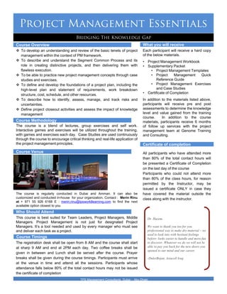 Project Management Essentials | PDF