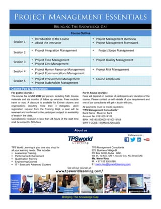 Project Management Essentials | PDF