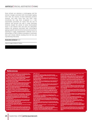 'Multi Procedural Approach to Facial Rejuvenation' | PDF