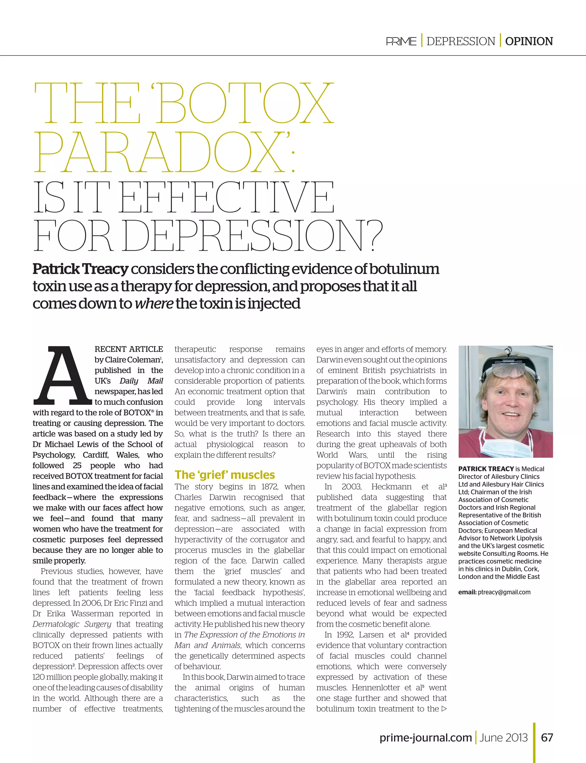 THE ‘BOTOX PARADOX’: | PDF