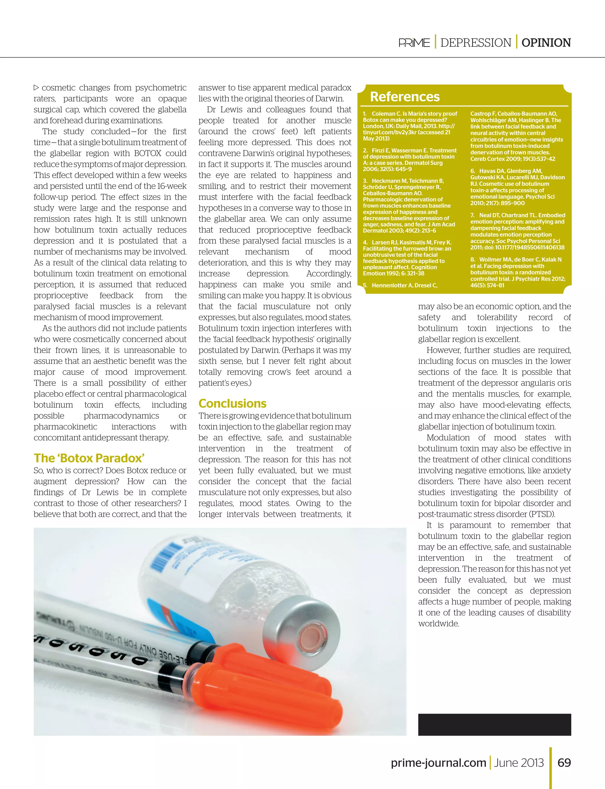 THE ‘BOTOX PARADOX’: | PDF
