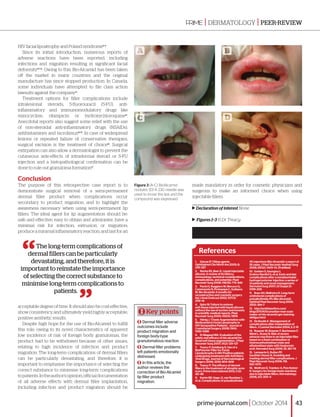 SURGICAL CORRECTION OF SEMI-PERMANENT LIP FILLER NODULES | PDF