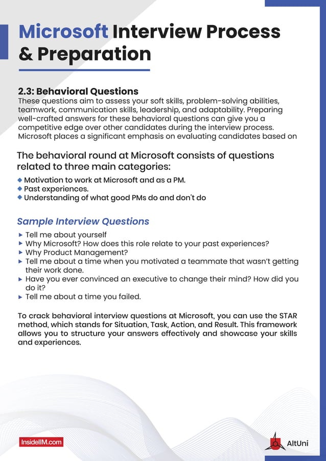 M/FAANG PM Interview Guide | PDF | Resume Writing and Advice | Job Search