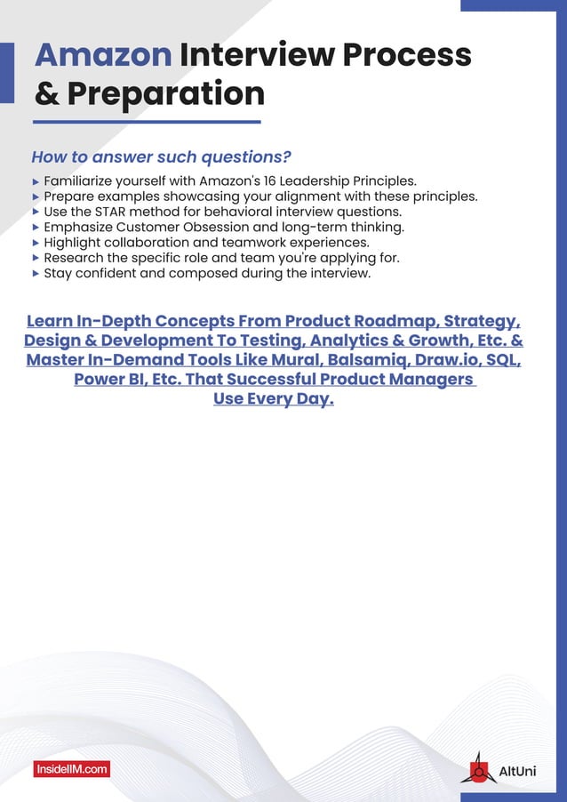 M/FAANG PM Interview Guide | PDF | Resume Writing and Advice | Job Search