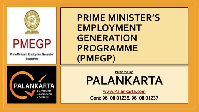 PMEGP Scheme for MSME Sector | PPTX