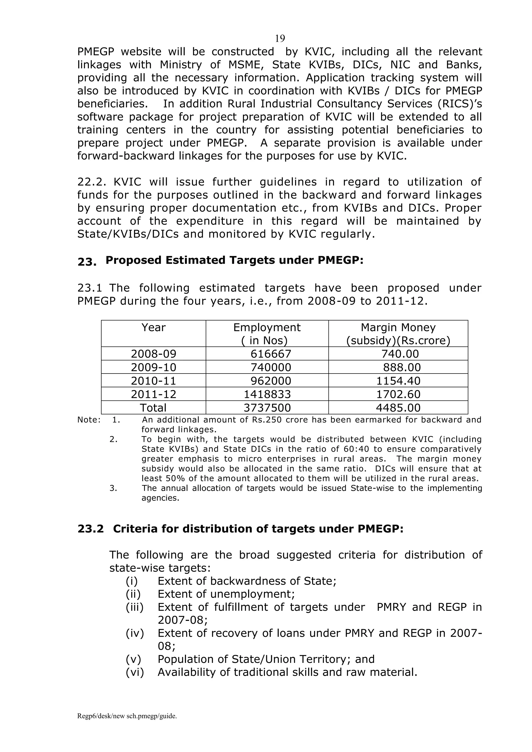 Pmegp scheme guidelines | PDF | Government Support and Welfare ...