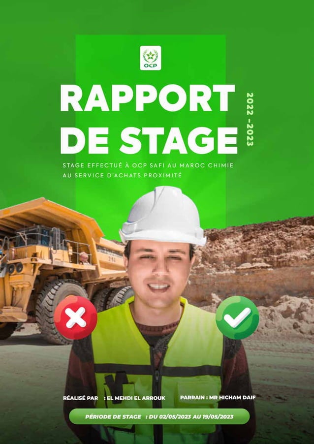 rapport de stage ocp | PDF