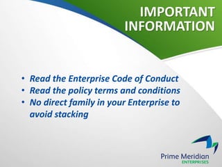 "Prime Meridian Enterprise Opportunity" | PPSX | Motor Insurance ...