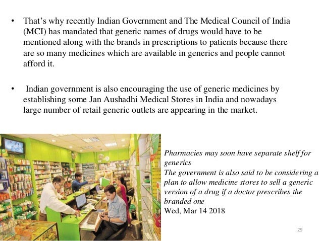 Generic Drug Vs Branded Drug- Indian Generic Market | PPT