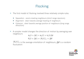 Using a theory of nematic liquid crystals to model swimming microorganisms | PPT
