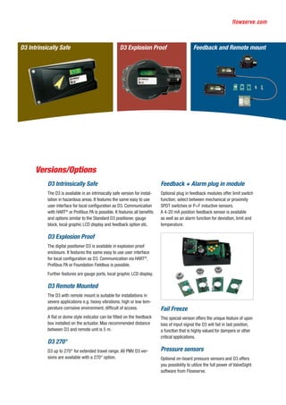 PMV Digital Valve Positioner | PDF