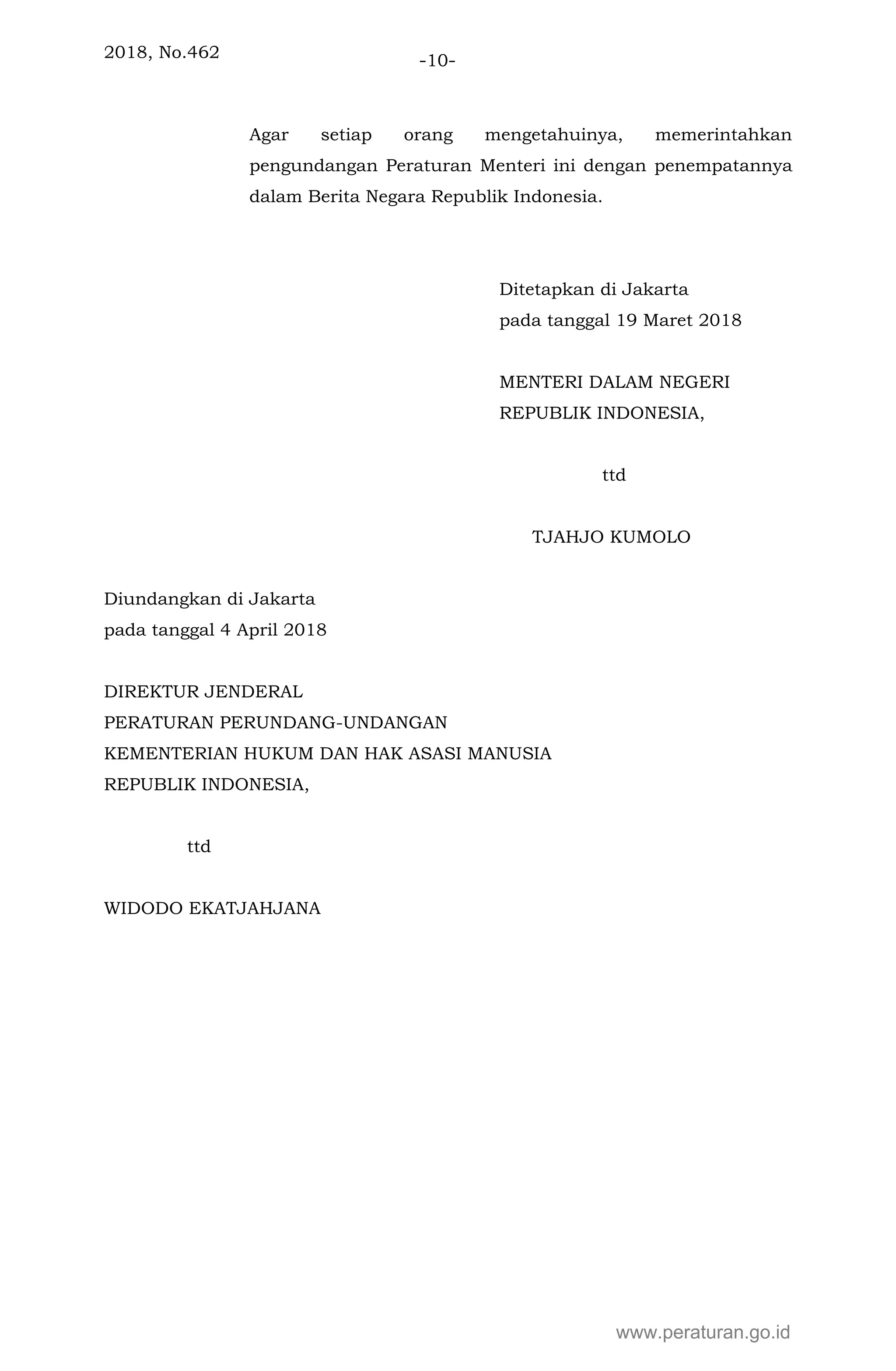 P mendagri 10 2018 reviu dokumen perencanaan pembangunan & anggaran ...