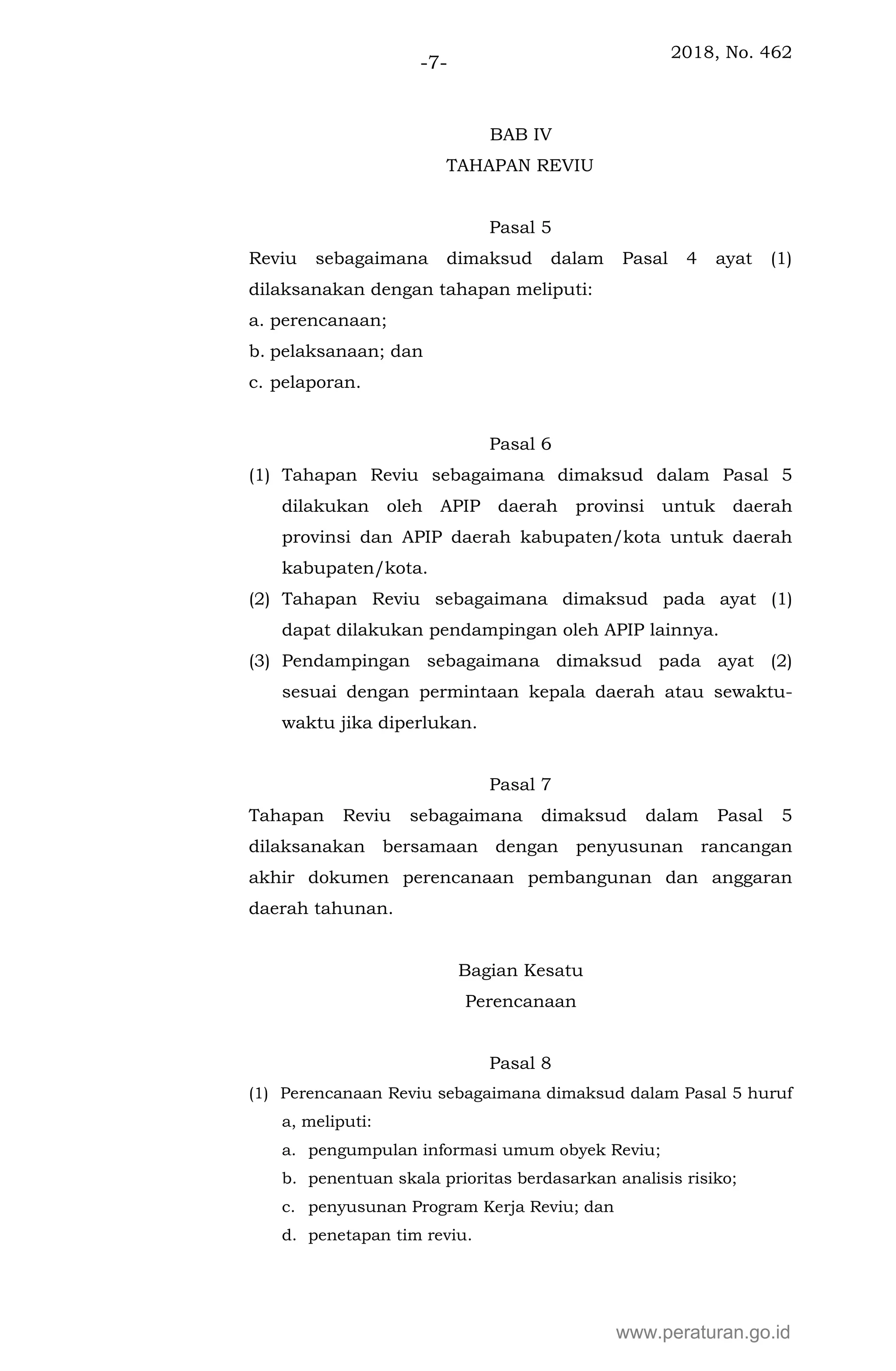 P mendagri 10 2018 reviu dokumen perencanaan pembangunan & anggaran ...