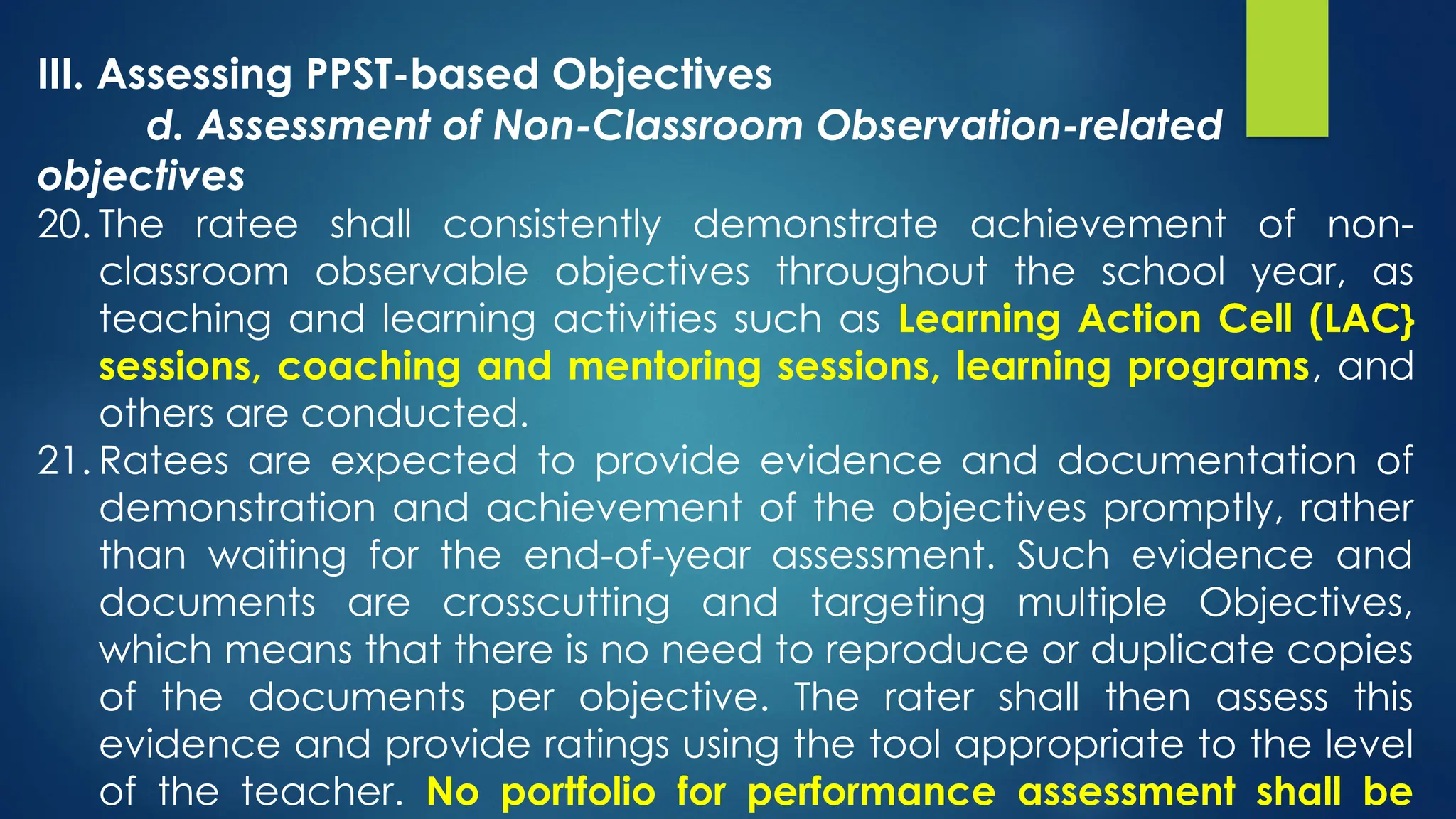 PMES Orientation.pptx INTERIM GUIDELINES FOR THE DEPARTMENT OF ...