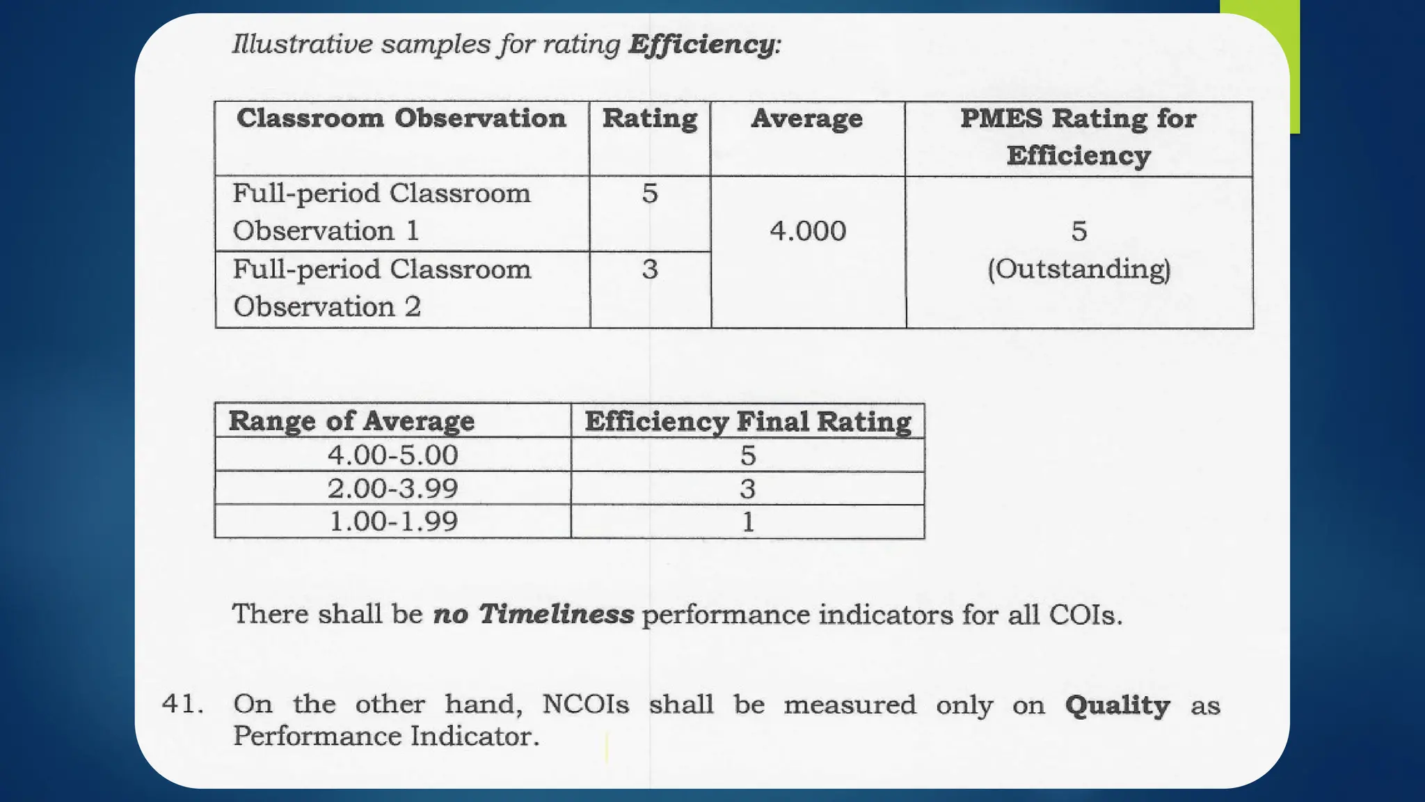 PMES Orientation.pptx INTERIM GUIDELINES FOR THE DEPARTMENT OF EDUCATION PERFORMANCE MANAGEMENT ...