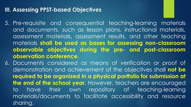 PMES Orientation.pptx INTERIM GUIDELINES FOR THE DEPARTMENT OF ...