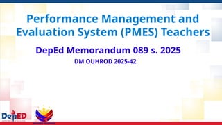 PMES SLAC.pptx 2025 - 2026 school year 111 | PPTX