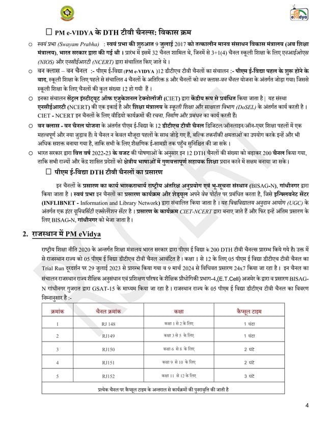 PM eVidya Module Final-2 ppt file jodhpur | PDF
