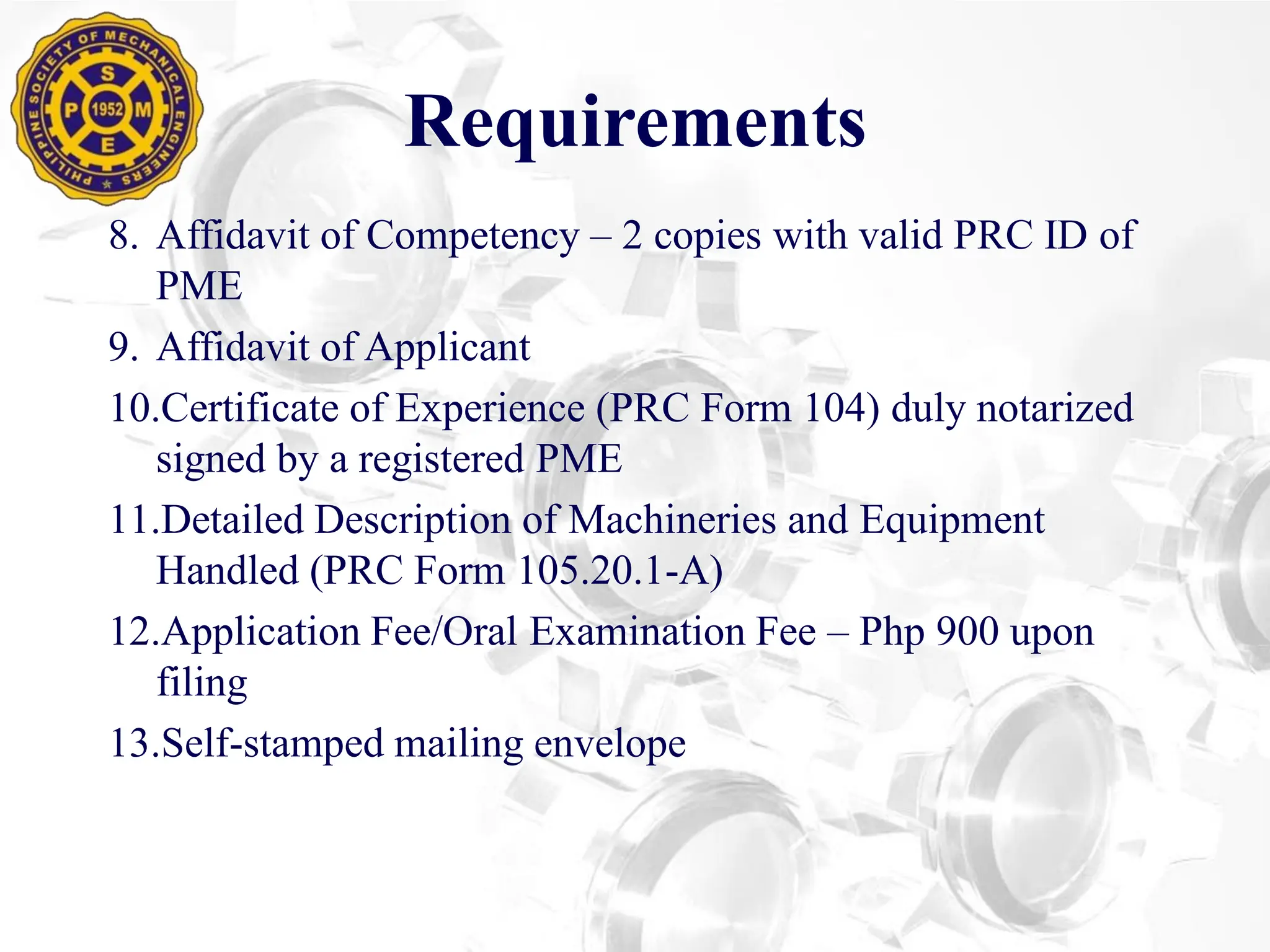 PME Write-Shop Singson guidelines for application | PDF
