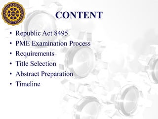 PME Write-Shop Singson guidelines for application | PDF