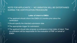 plasma master file in European countries and requirements in letter of ...