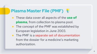 Plasma drug file and TSE/ BSE evaluation | PPTX