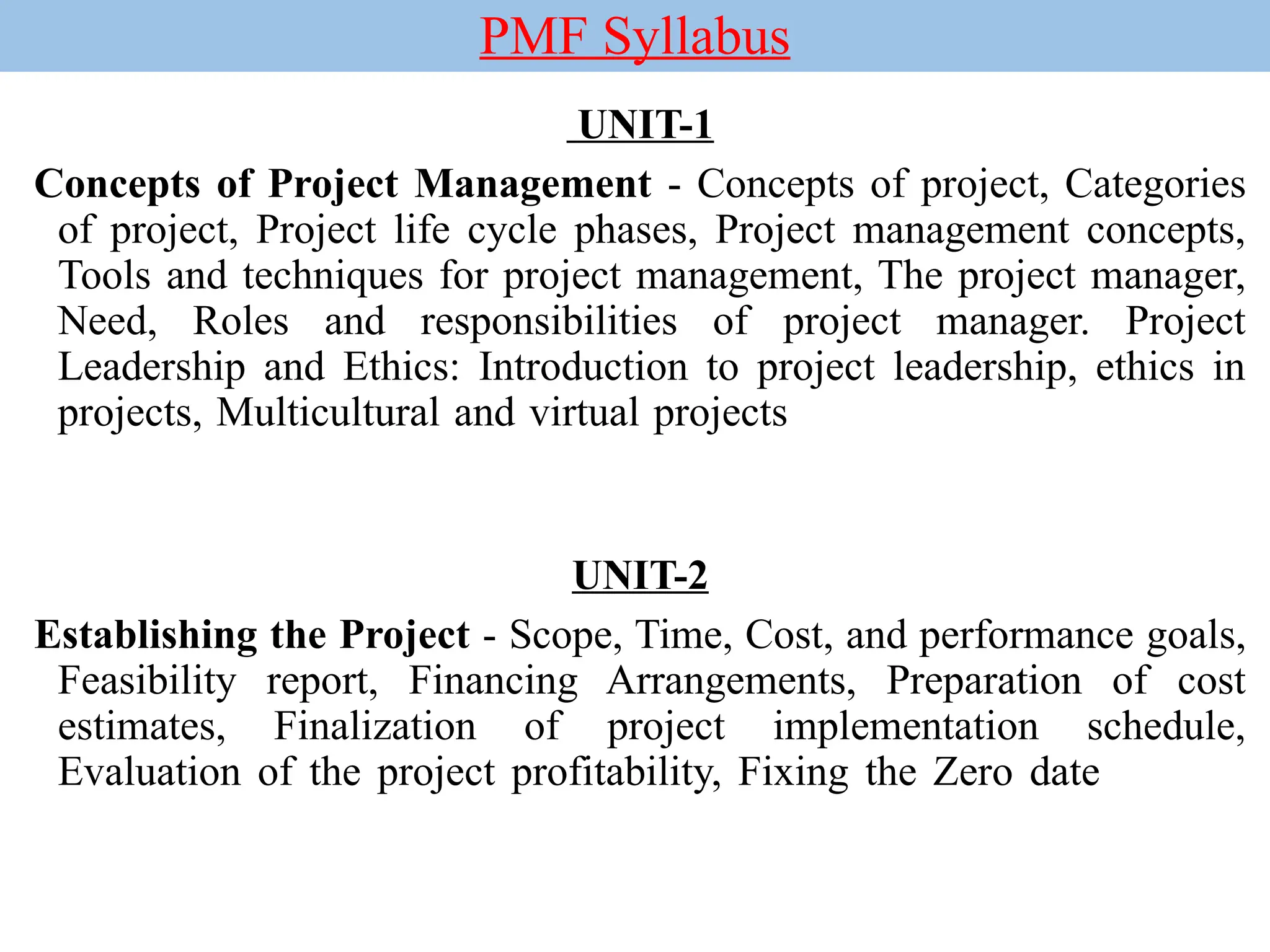 PMF -UNIT 1.pptx mmwbfb sbbjwb sbjhbjdsbfj | PPTX