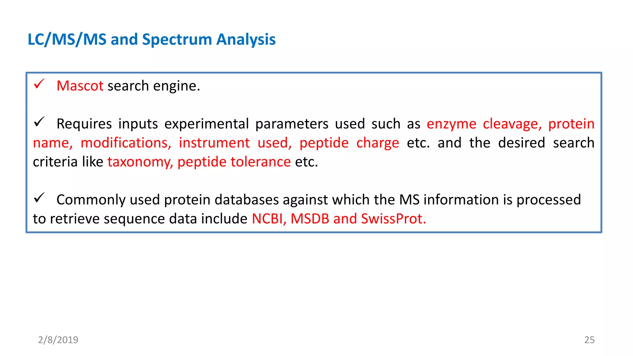 Peptide Mass Fingerprinting (PMF) and Isotope Coded Affinity Tags (ICAT ...