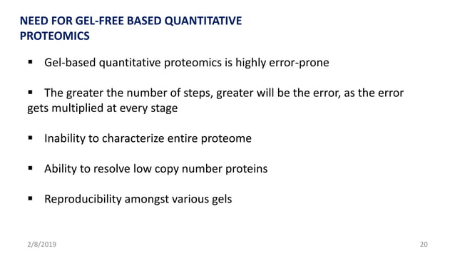 Peptide Mass Fingerprinting (PMF) and Isotope Coded Affinity Tags (ICAT ...