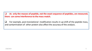 Peptide Mass Fingerprinting (PMF) and Isotope Coded Affinity Tags (ICAT ...